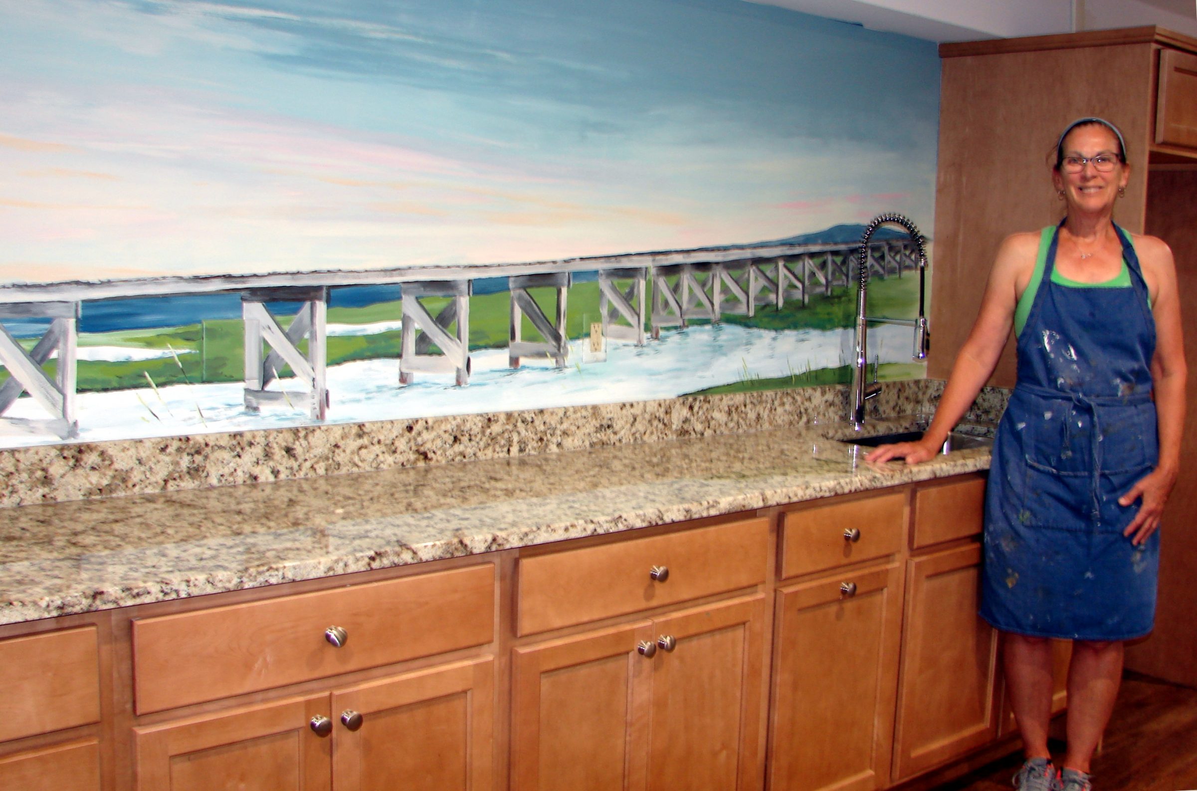 New Mural of Sandwich Boardwalk Donated to Decatur House - Decatur ...